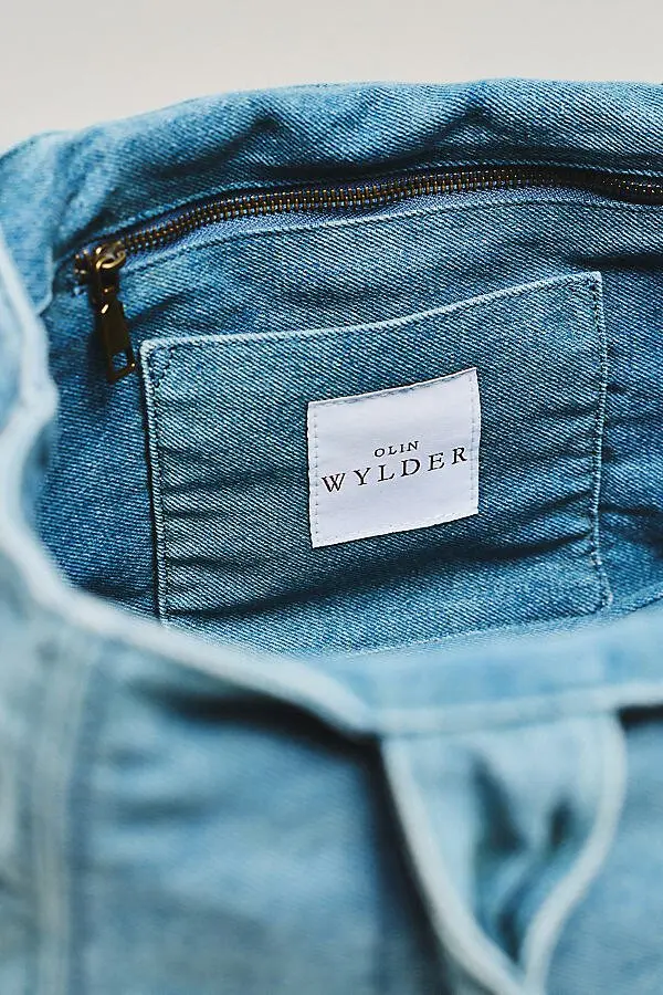 WYETH Kelly 100% Cotton Denim Bag