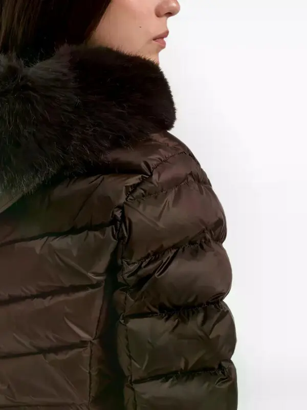 COLMAR Faux-fur Hooded Jacket