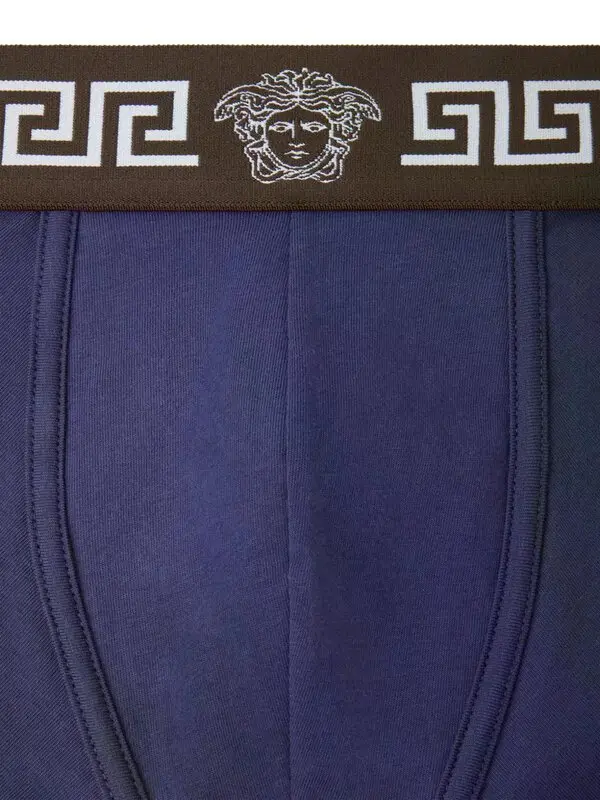Versace Cotton-jersey Trunks