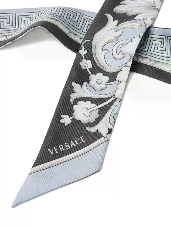 Versace Barocco Greca Scarf