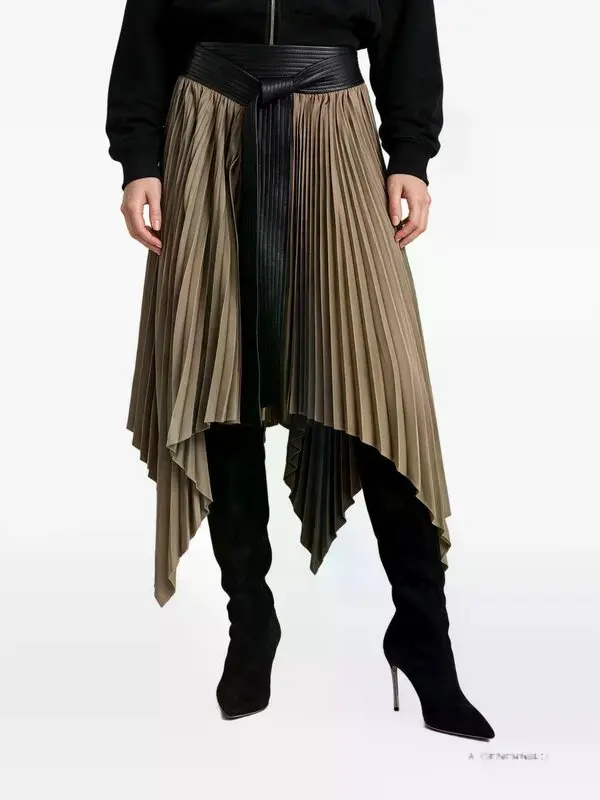 ENTIRE STUDIOS Pleated Midi Skirt