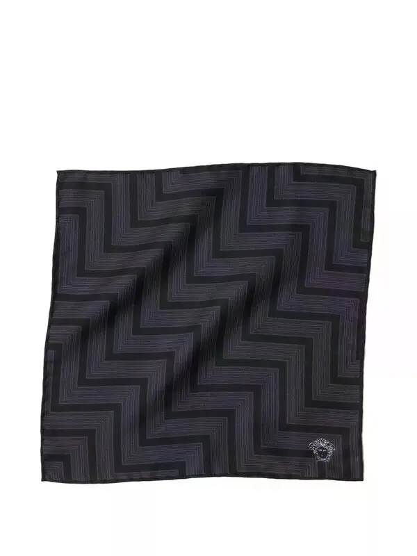 Versace Medusa-print Scarf