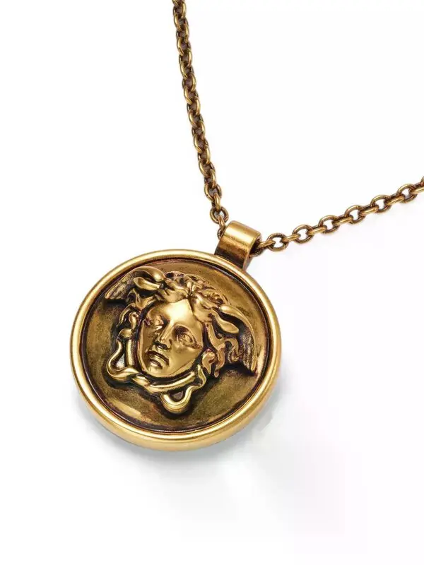 Versace Medusa Head Pendant Necklace