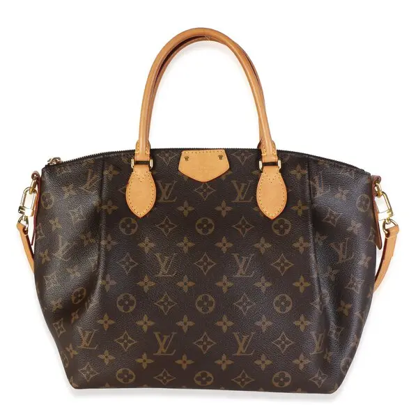 LOUIS VUITTON Monogram Canvas Turenne Mm - Brown