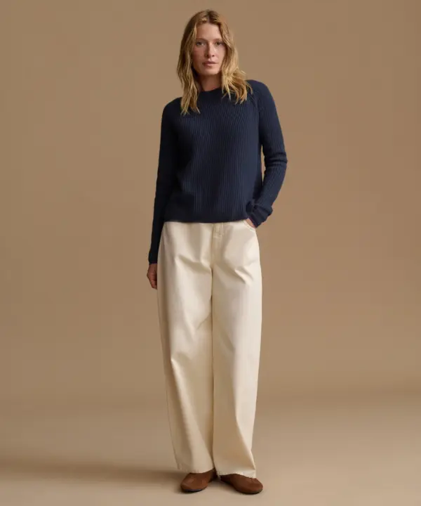 Jenni Kayne Cashmere Fisherman Sweater