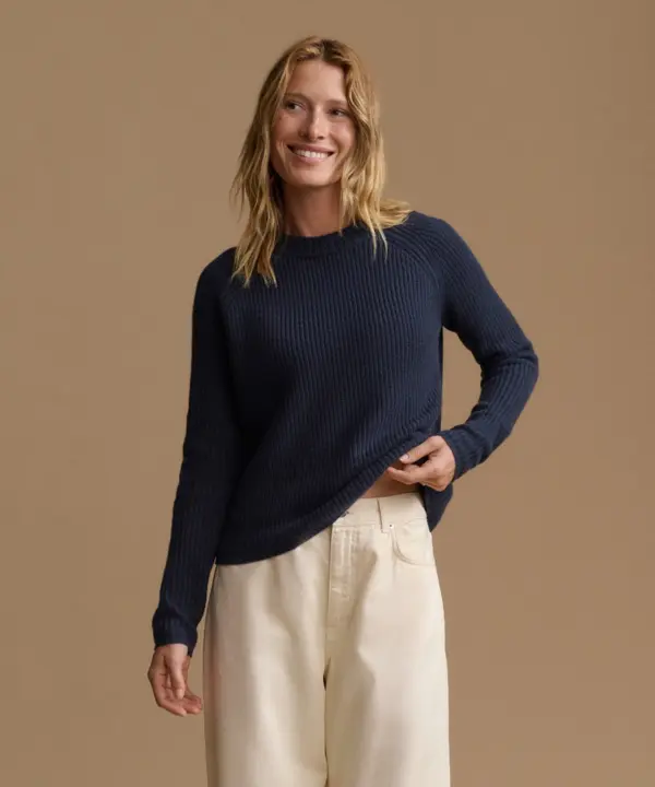 Jenni Kayne Cashmere Fisherman Sweater