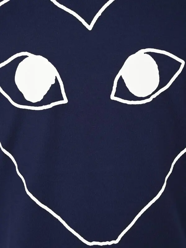 Play Comme Des Garcon T-shirt Logo Print