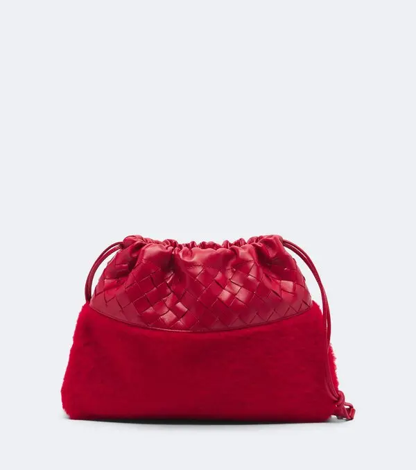 Bottega Veneta Dustbag Intrecciato Small Leather Pouch