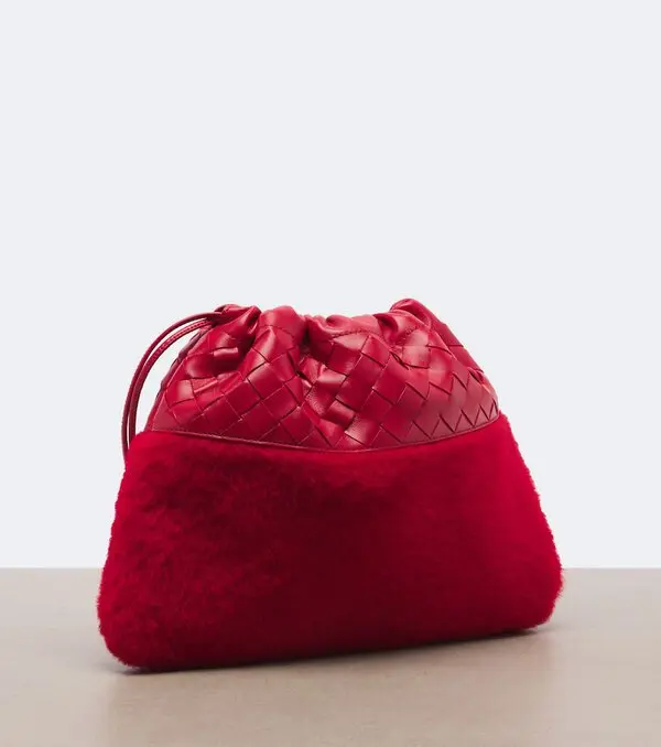 Bottega Veneta Dustbag Intrecciato Small Leather Pouch
