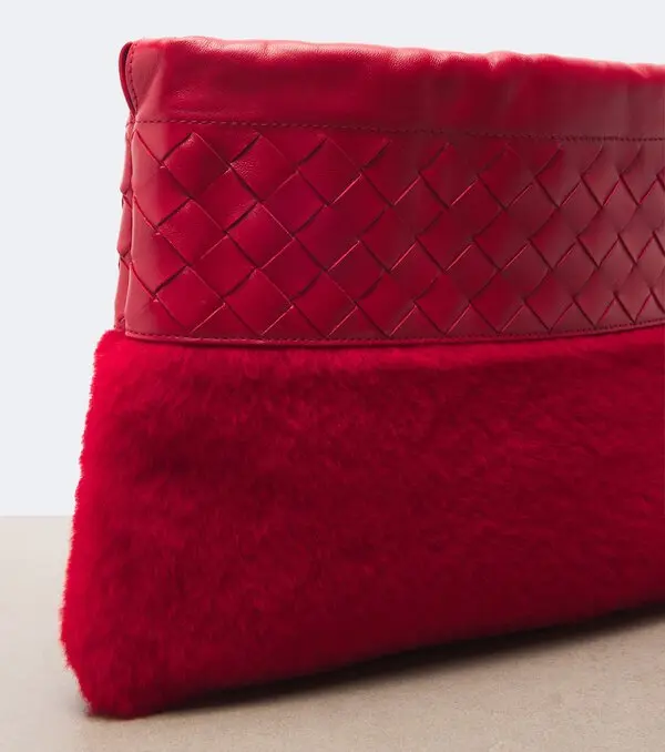 Bottega Veneta Dustbag Intrecciato Small Leather Pouch