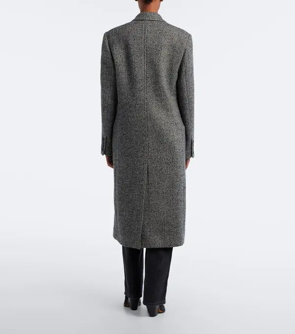 MARANT ETOILE Vamara Wool And Cotton-blend Coat