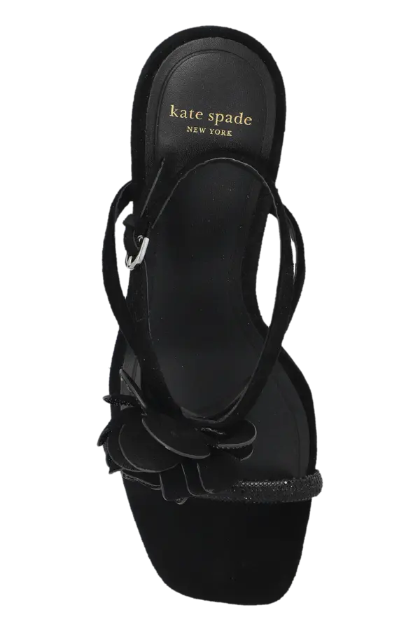 Kate Spade New York Suede Heeled Sandals