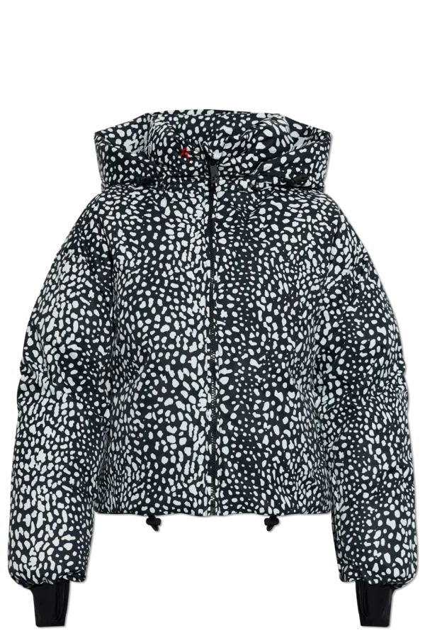 Perfect Moment Bubble' Ski Puffer Jacket - Black