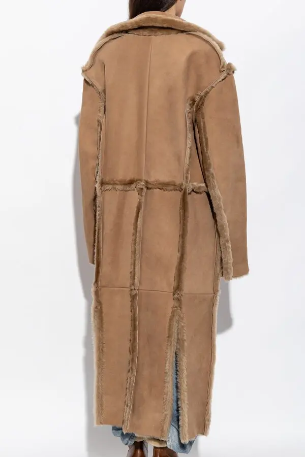 THE MANNEI Long Sheepskin Coat