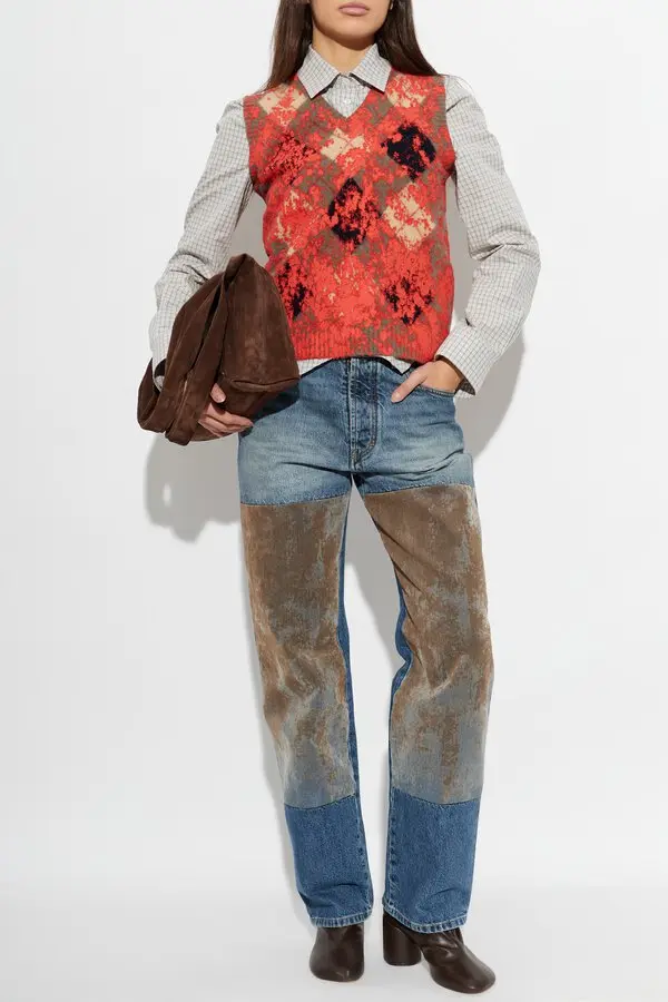 MAISON MARGIELA Vintage’-effect Straight-leg Jeans