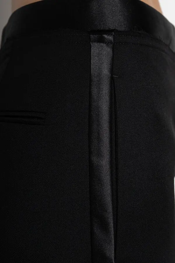 MAISON MARGIELA Wool Trousers With Side Stripes