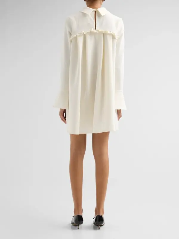 KIKA VARGAS Fara Embroidered Mini Dress