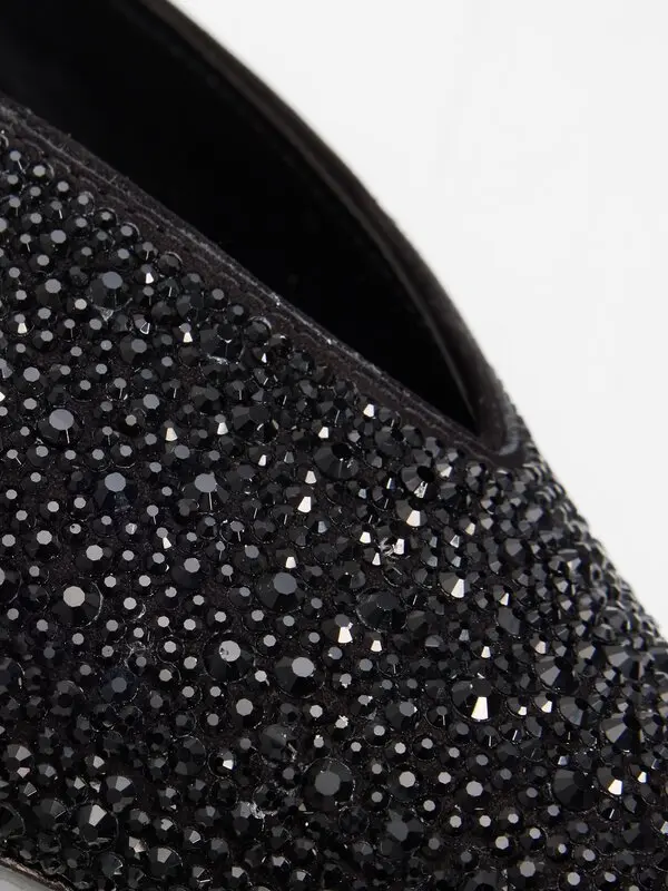 Schutz Loren 50mm Embellished Kitten-heel Mules