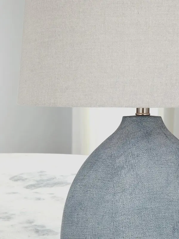 BASSETT MIRROR Leith Linen Shade Table Lamp