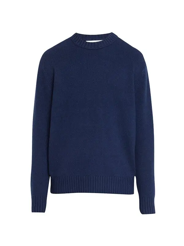FRAME Cashmere Crewneck Sweater - Navy