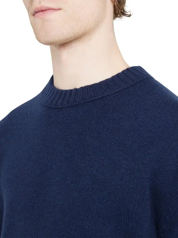 FRAME Cashmere Crewneck Sweater - Navy