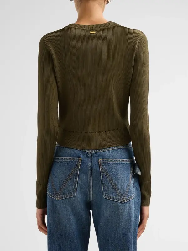 TOCCIN Zoe Cropped Cardigan