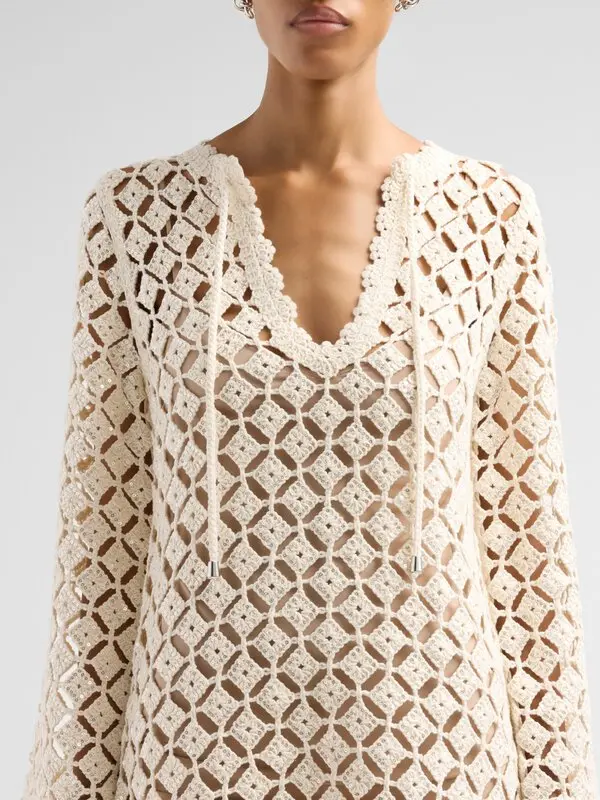 TOCCIN Raya Knit Shift Mini Dress