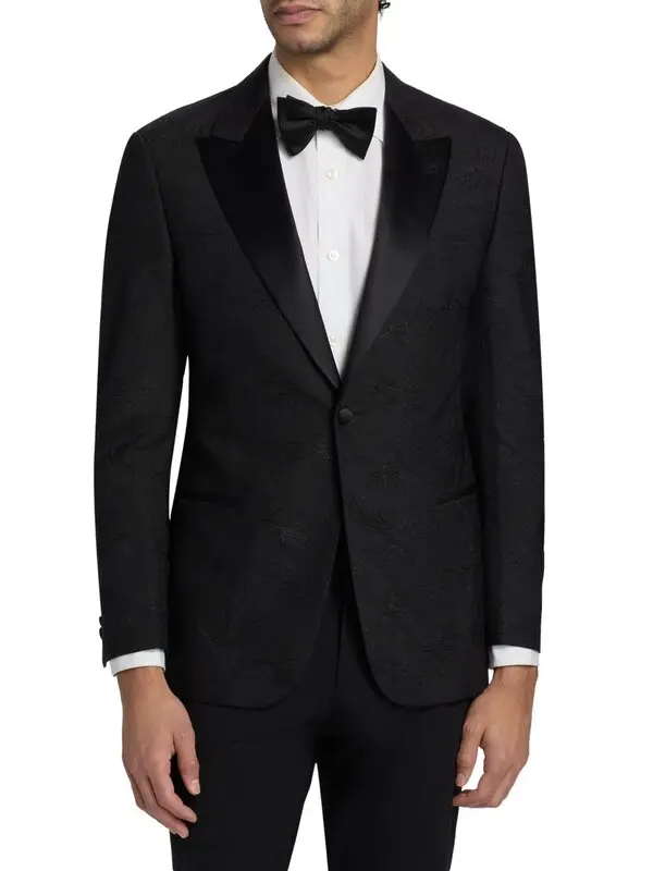 Giorgio Armani Paisley Embroidered Dinner Jacket