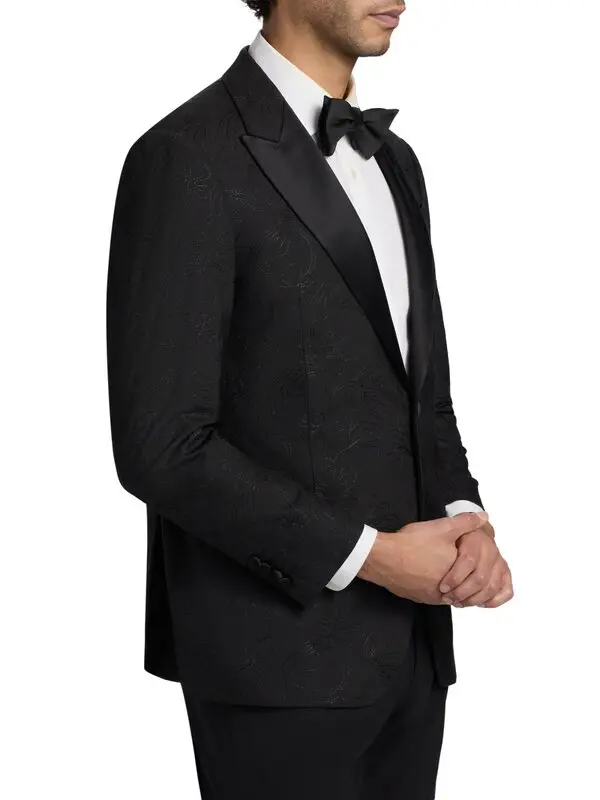 Giorgio Armani Paisley Embroidered Dinner Jacket