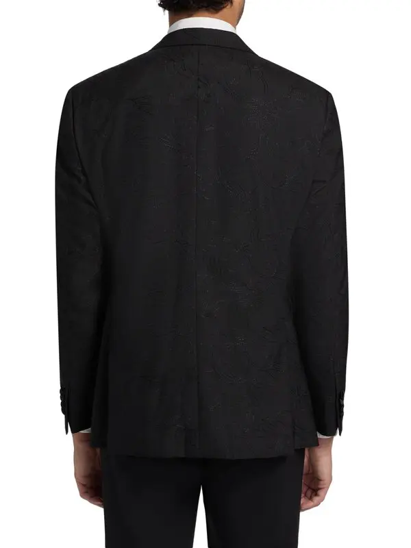 Giorgio Armani Paisley Embroidered Dinner Jacket