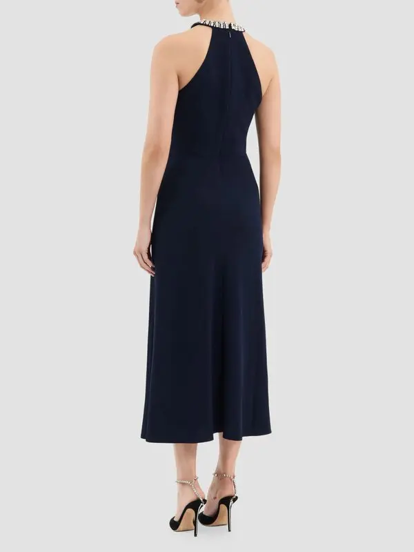 Rebecca Vallance Gimlet Halterneck Midi Dress