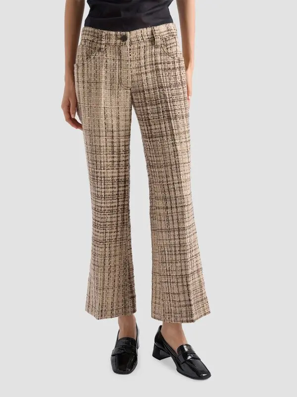Prada Tweed Pants