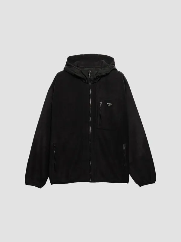 Prada Fleece Blouson Jacket