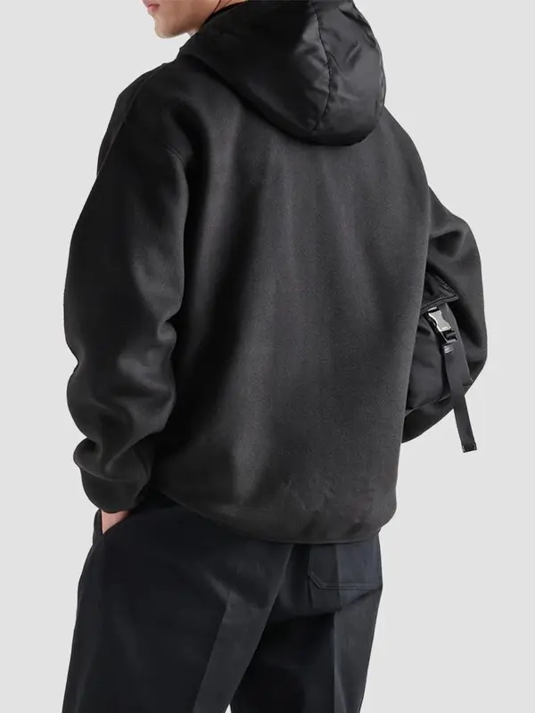 Prada Fleece Blouson Jacket