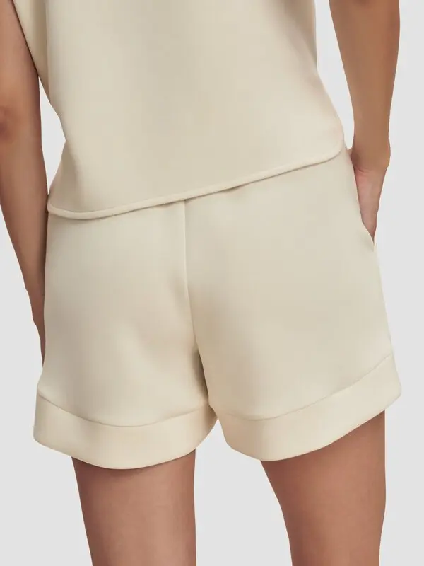 Varley Atrium Jersey Drawstring Shorts - Pristine