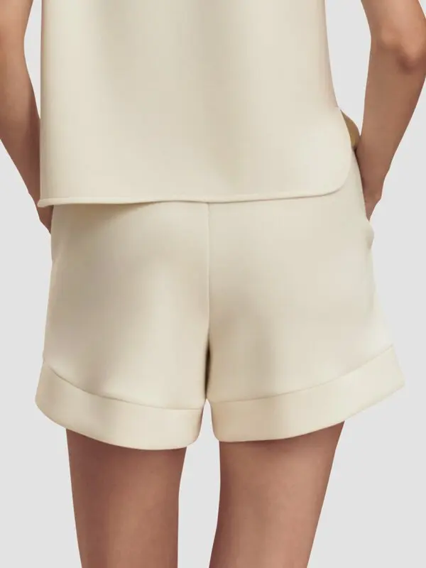Varley Atrium Jersey Drawstring Shorts - Pristine
