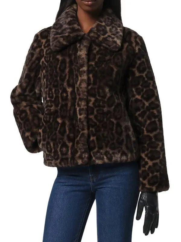 Apparis Elis Leopard Coat