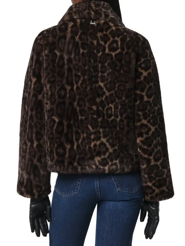 Apparis Elis Leopard Coat