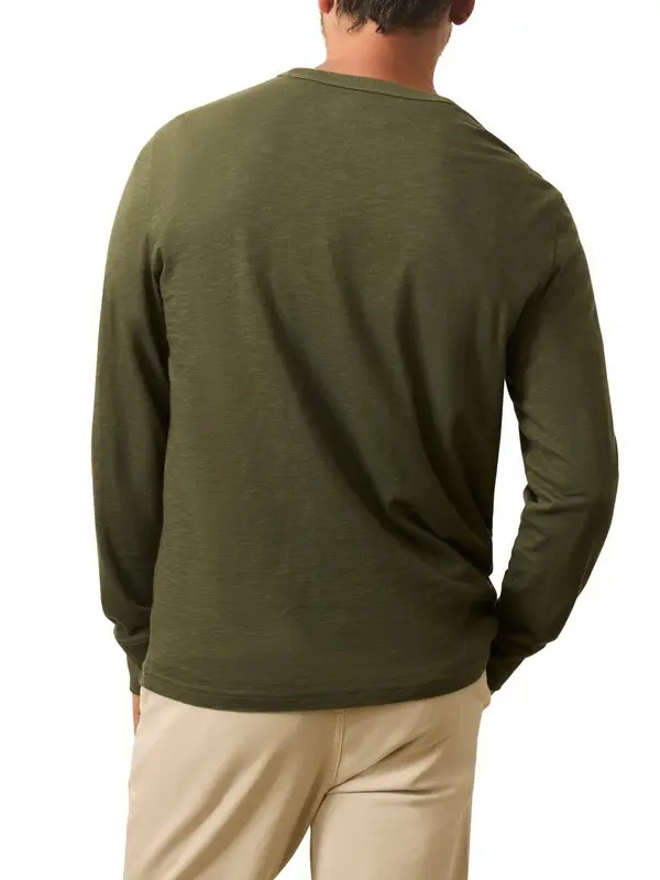 Faherty Brand Sunwashed Long-sleeve T-shirt