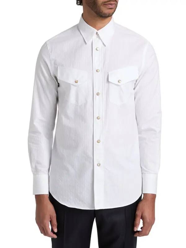 Paul Smith Striped Cotton Regular-fit Shirt