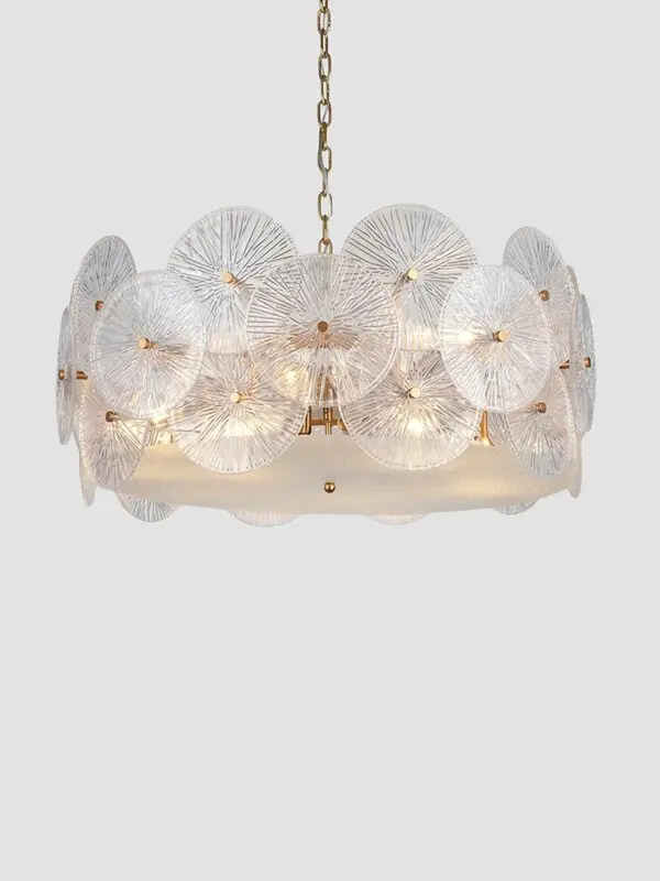 DALE TIFFANY Charingdale Glass & Metal Chandelier - Clear