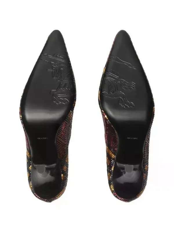 Burberry Check-pattern Pumps