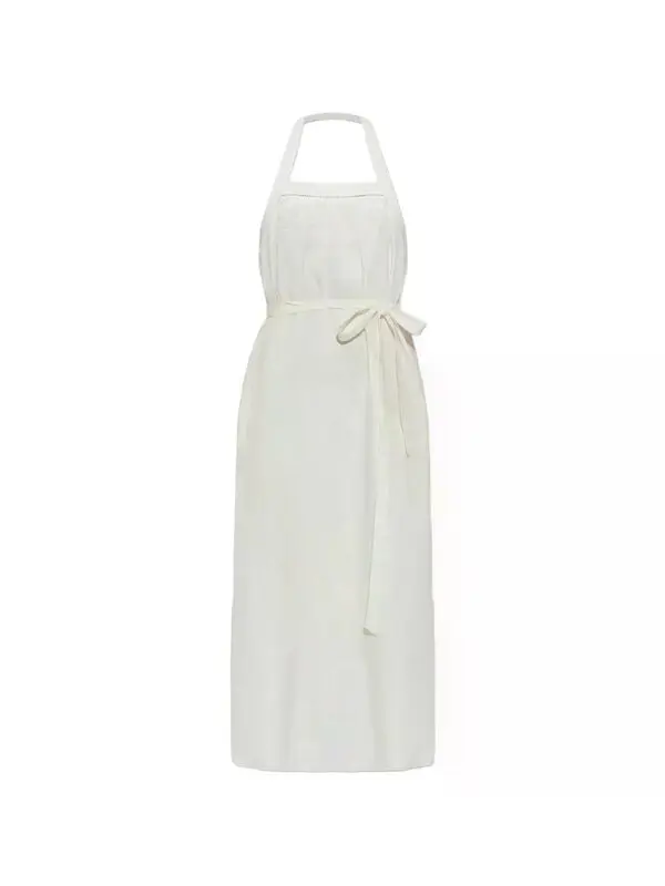 Posse Odette Embroidered-detail Midi Dress