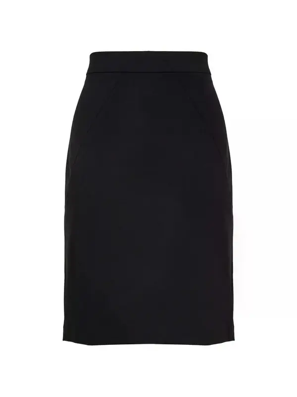 Wolford Paris Side-slit Straight Midi Skirt