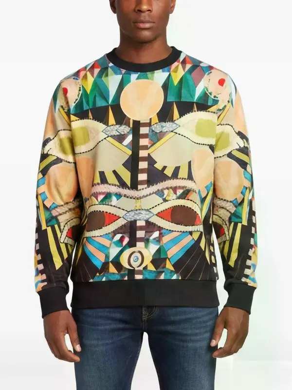 Givenchy Abstract-print Sweatshirt