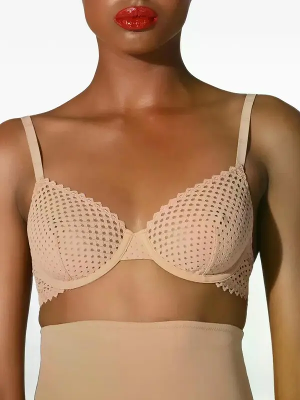 Wolford Romantic Net Demi Bra