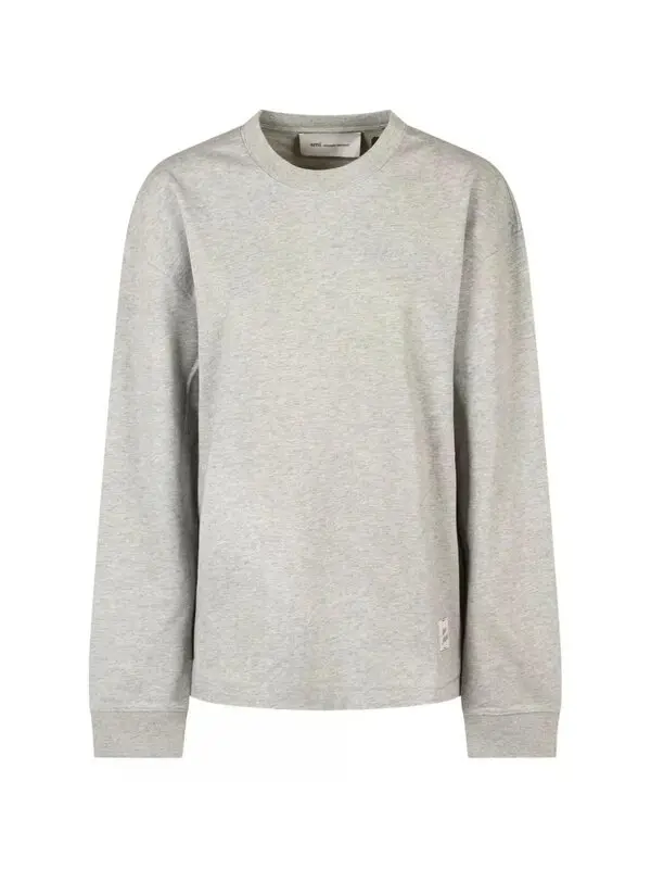 AMI Paris Logo-patch Sweater