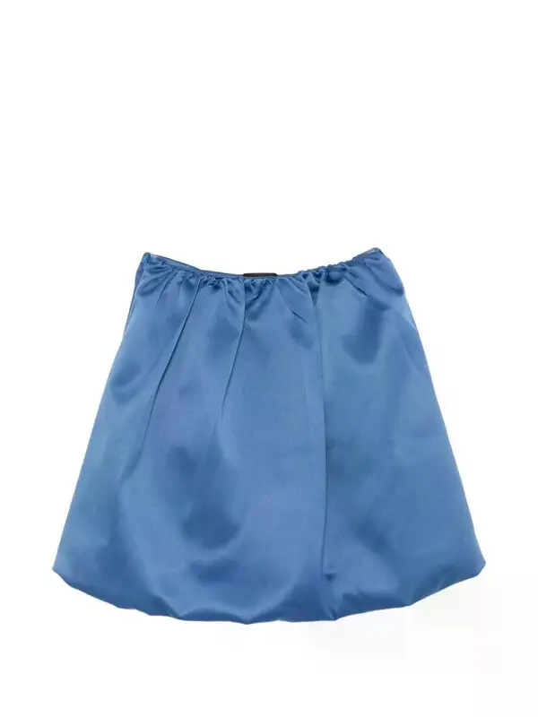 LII Gathered Mini Skirt