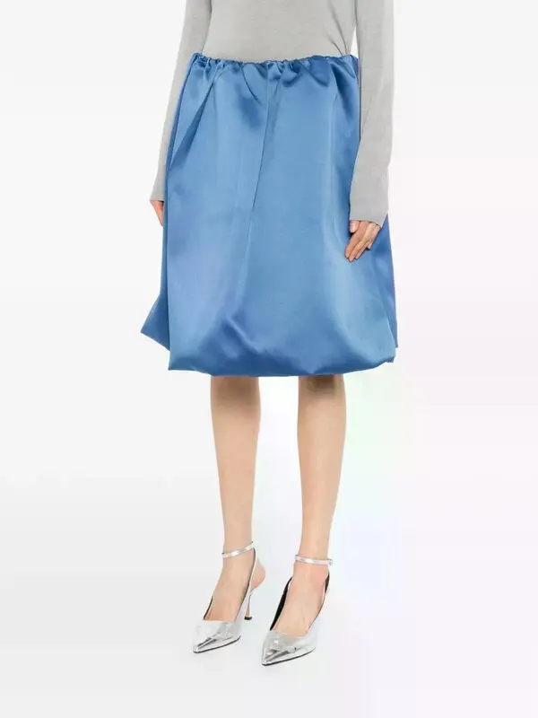 LII Gathered Mini Skirt