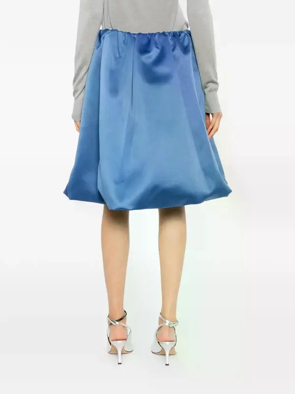 LII Gathered Mini Skirt